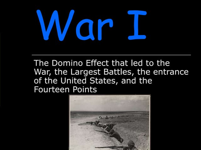 Causes of ww1 | PPTX