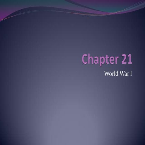 World War I | PPT