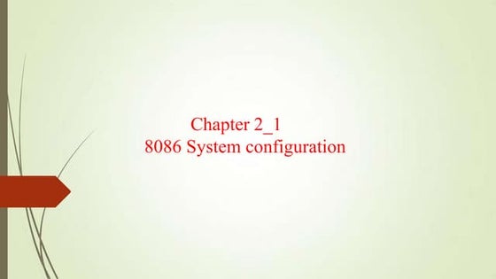 Minimum and Maximum Modes of microprocessor 8086 | PDF