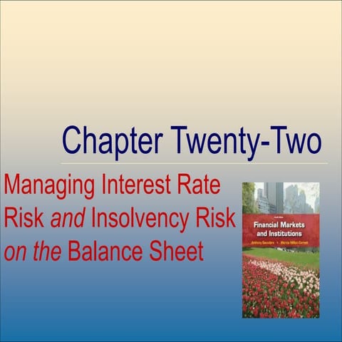 Chapter22 measuring interest rte risk in FI | PPT