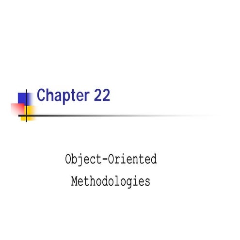 Chapter_22_Object Oriented methodology | PDF