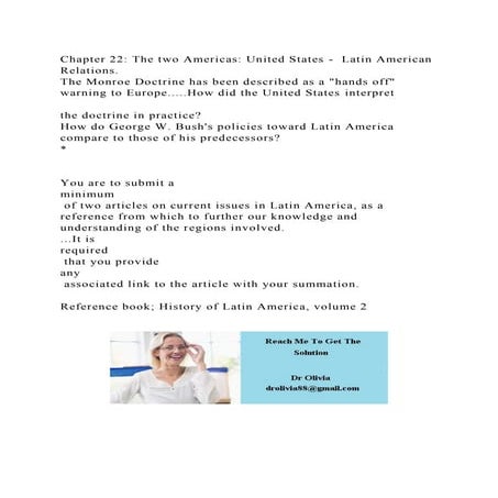 Chapter 22 The two Americas United States - Latin American Relati.docx