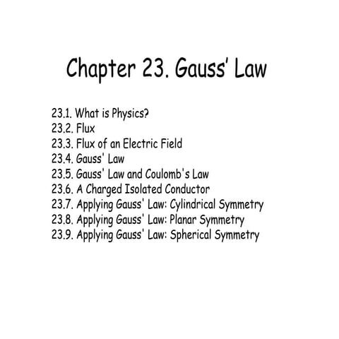 Gauss's Law......................_23.ppt
