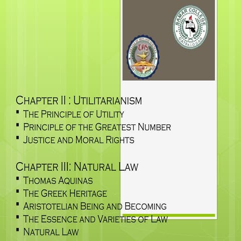 Chapter 2&3 - Utilitarianism-Ethics.pptx