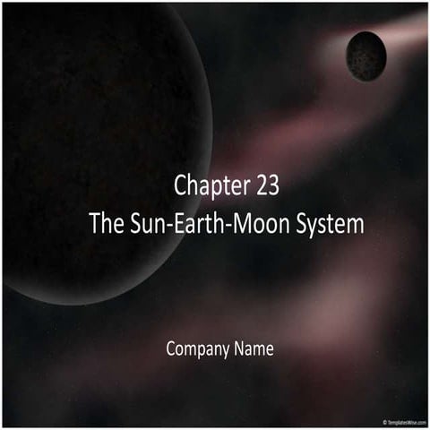 Chapter 23 (Section 1 Earth) | PPTX