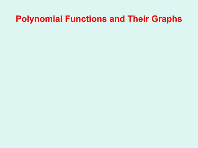 G10 Math Q2 Week 1- Graph of Polynomial Functions.pptx