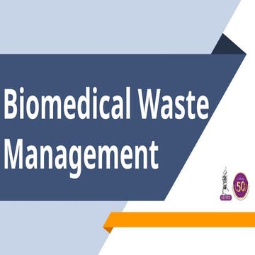 HAI, BMW, BIO MEDICAL WASTE, HOSPITAL ACQUIRED | PPTX