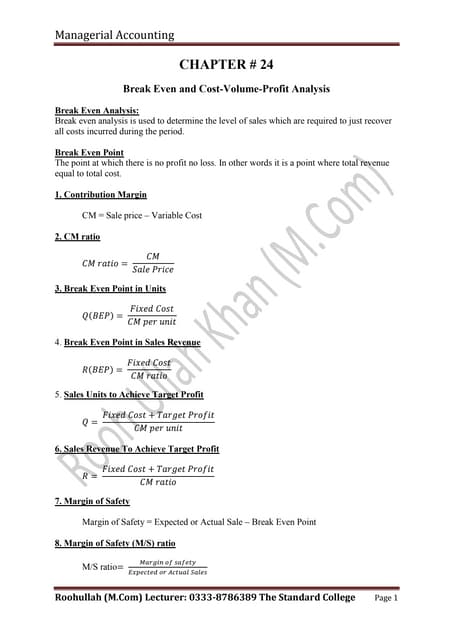 Profit Loss Break even.pptx