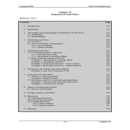 Chapter24 cashflowstatements2008 | PDF