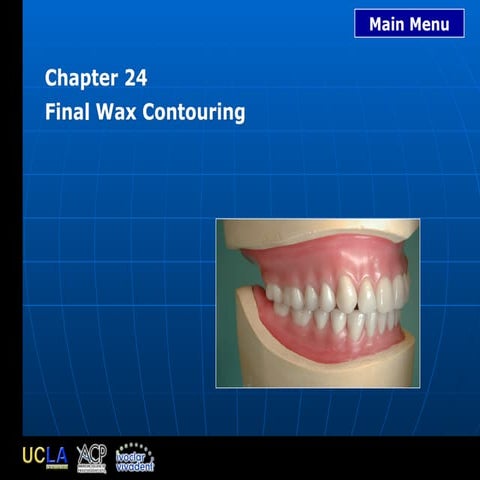 25.final wax contouring | PPT