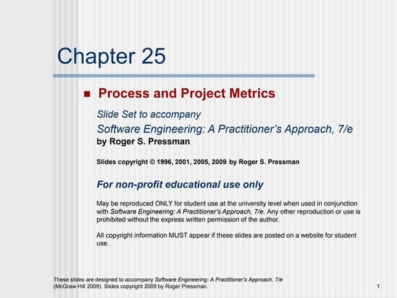 Chapter 01 software engineering pressman | PPT