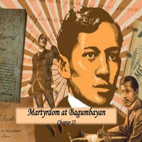 Chapter 23: THE MARTYRDOM AT BAGUMBAYAN | PPTX
