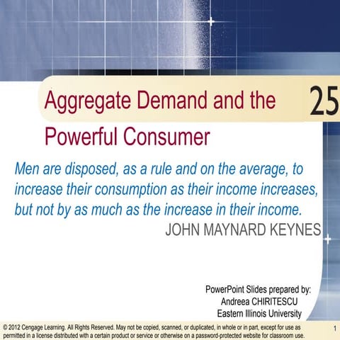Chapter 25 aggregate demand and the powerful consumer | PPT