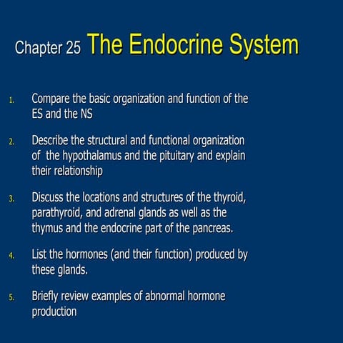 Chapter25 endopart1marieb | PPT