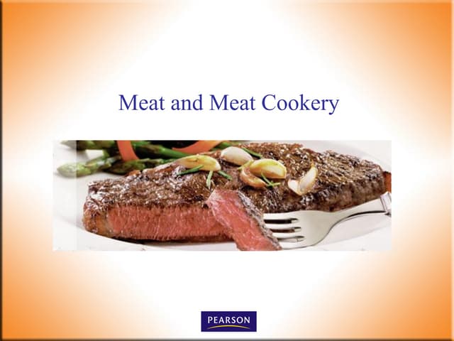 Meat : Structure, Composition and Characteristics. | PPTX