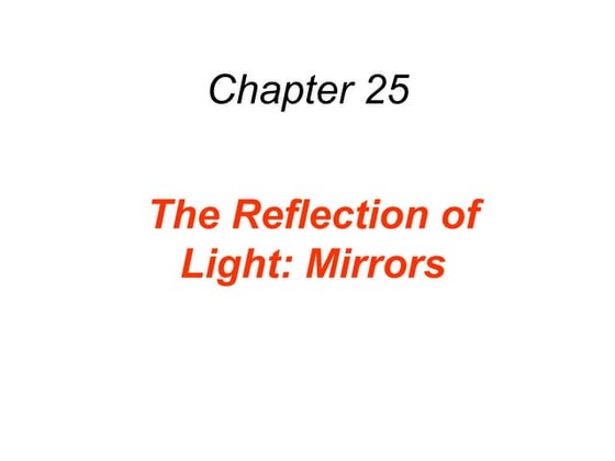 Activity on reflection | PDF | Physics | Science