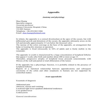 Chapter 26 Appendix | DOC