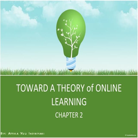 Chapter2 : TOWARD A THEORY OF ONLINE LEARNING | PPT
