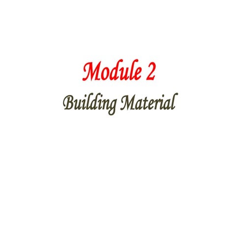 Chapter 2 Building Material.pptxcccccccc | PPT