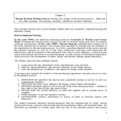 The Buying Center | PPTX