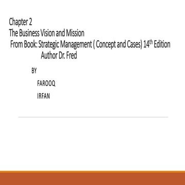 Chapter 2 by farooq and irfan msms fall semester 1 ( 2021 2023) | PPTX