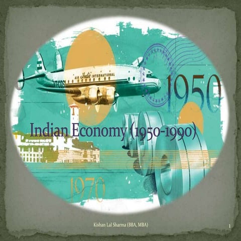 Indian Economy (1950-1990) | PPTX