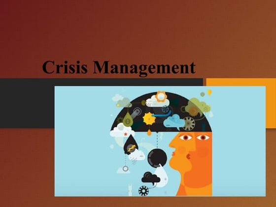 Crisis management | PPTX