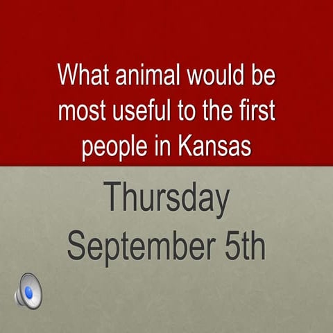Kansas Journeys Chapter 2 Early people | PPT