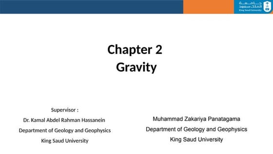 Gravity Method | PPTX | Geology | Science