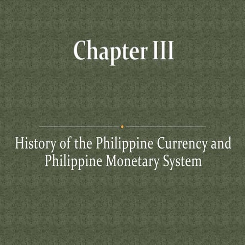 Chapter 2 history of money | PPTX