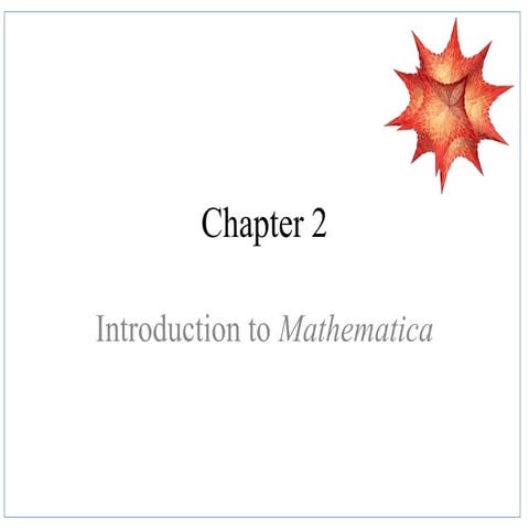 Chapter 2 Introduction To Mathematicapptx Physics Science