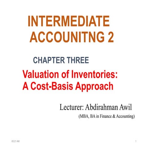 Inventory Costing Models in Dynamics 365 Finance and Operations | PPTX