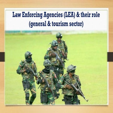 Chapter 2 Law Enforcing Agencies & Their Role (FASS) | PDF
