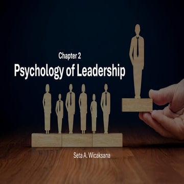 chapter 2 Psychology of Leadership from Soft to Hard Skill | PDF