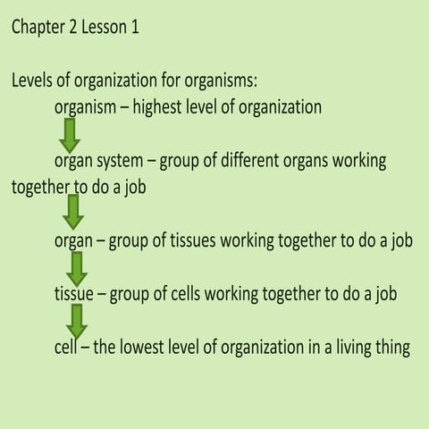 Biology Lesson 2.1 | PPT