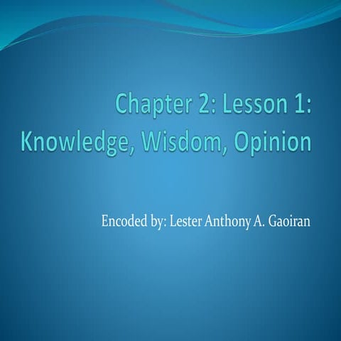 Chapter 2 lesson 1 | PPT