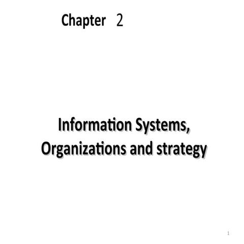 Chapter 2 Mis.ppt introduction to management | PPT