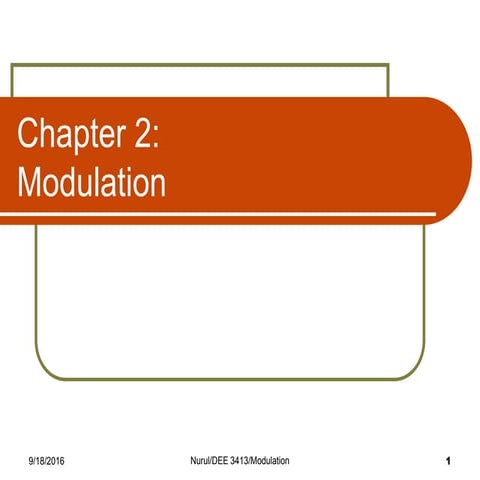 Chapter2 Modulation And Transmission Pdf
