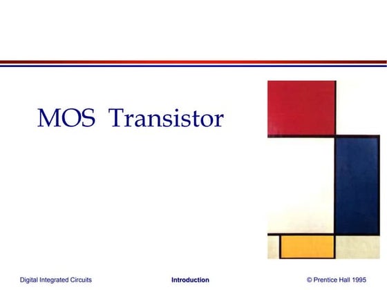 DC transfer characteristics of a CMOS inverter | PPT