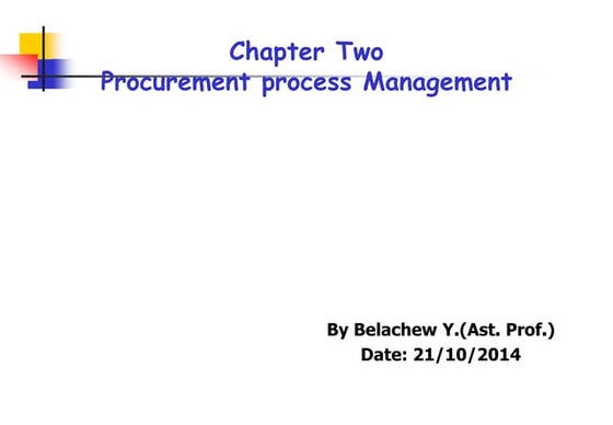 Project Procurement Management | PPT