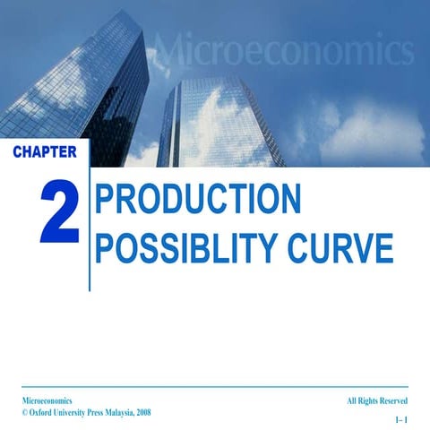 CHAPTER 2 : PRODUCTION POSSIBILITY CURVE | PPT