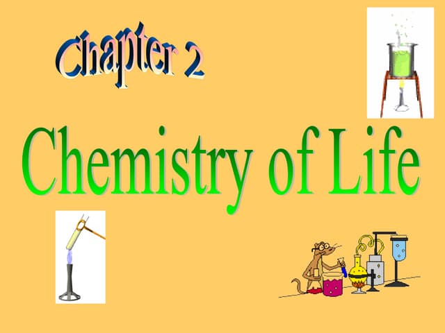 The Chemistry of Life | PPT