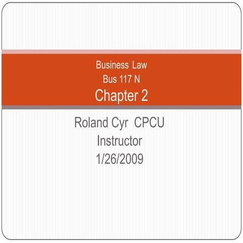 Chapter 2 Presentation | PPTX