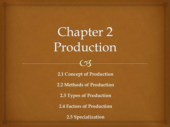 International specialisation | International Economics | PPT