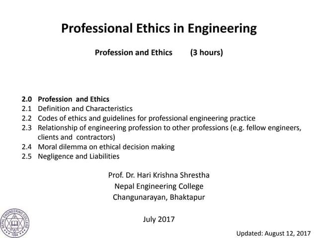 Human values & professional ethics | PPTX