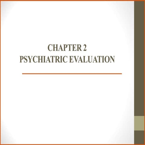 Mental State Examination | PPTX