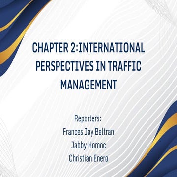Traffic rules and regulation | PPTX