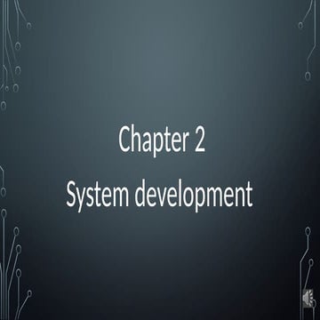 System Development life cycle for grade 11 | PPTX