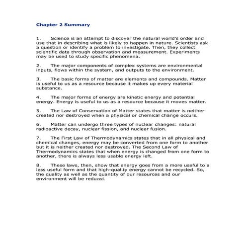 Chapter 2 summary apes | DOCX