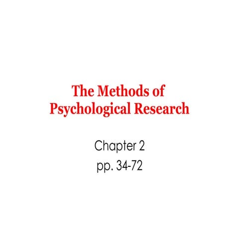 Chapter2 the methods_of_psychological_research | PPT